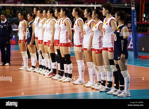 Ariake Coliseum Tokyo Japan 24th Aug 2014 China Women S Volleyball