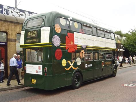 RML Finsbury Park Station Rt Bus London Red Bus London Country Routemaster Double