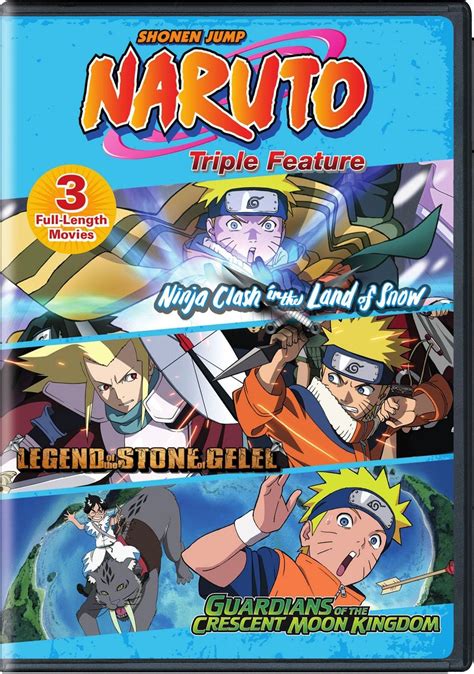 Naruto Triple Feature Ninja Clash In The Land Of Snow Legend Of The