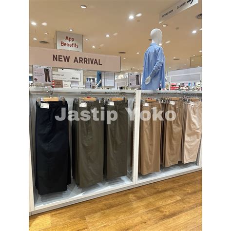 Uniqlo ข้อเสนอจํากัด 20 26 ธ ค ผู้หญิง ยูนิโคล่ กางเกงชิโน่กว้าง Shopee Thailand