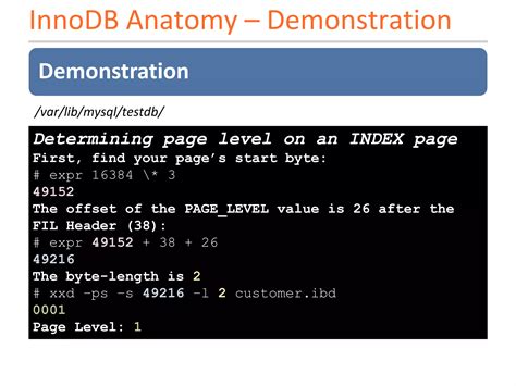 Cpanelcon 2014 Innodb Anatomy Pptx Databases Computer Software