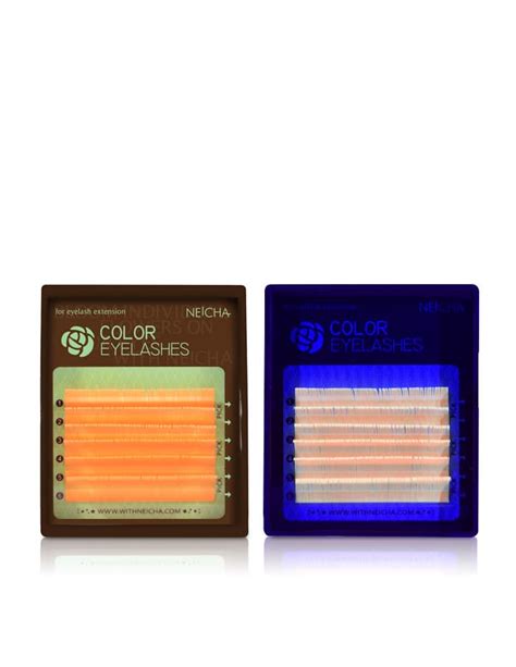 Neicha Fluorescent Orange Lash Tradekorea