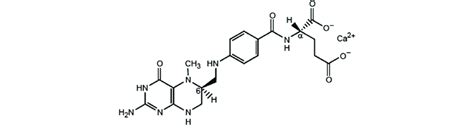 Structural Formula Of Calcium L Methylfolate Download Scientific Diagram