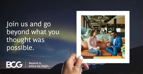 Beyond Is Where We Begin Careers Bcg