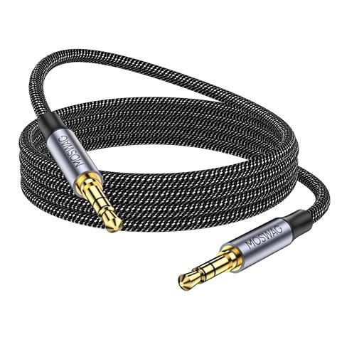 Moswag 3 5mm Audio Cable 3 5mm Audio Aux Cable Male To Male Aux Cable