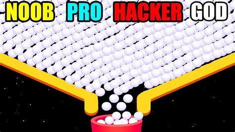 NOOB Vs PRO Vs HACKER Vs GOD Balls And Ropes YouTube