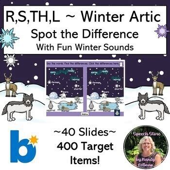 Winter Spot The Difference Artic Boom Deck R S TH L TPT