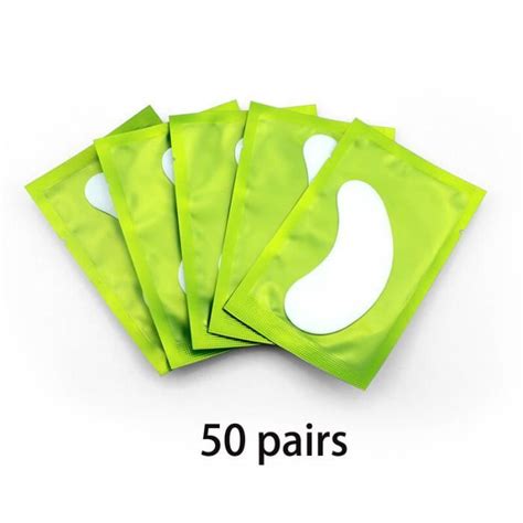 Maquillage Patchs Pour Extension De Cils Tampons Sous Les Yeux Autocollants Gratuits Faux Cils