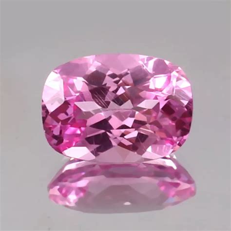 AAA NATUREL SANS Défaut Ceylan Saphir Rose Desseré Coussin Gemme Coupe x MM EUR