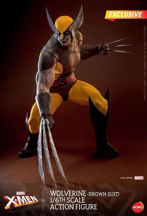Hot Toys Hono Studio Hs03 Marvel Comics X Men Wolverine Brown Suit 1