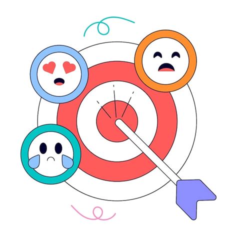 Premium Vector Target Marketing Flat Animated Illustration Design