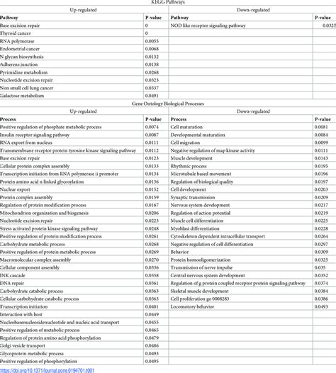 Interpretation Of Gene Expression Levels Download Table