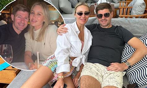 Football Legend Steven Gerrard Posts Cute Holiday Snap Of Him And Wife