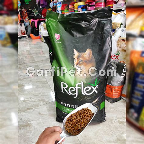 غذای خشک بچه گربه رفلکس پلاس مدل کیتن Kitten با طعم مرغ یک کیلوگرم