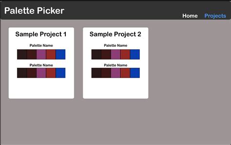 Github Palette Picker Palette Picker Fe