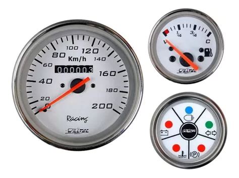 Veloc Metro Fusca Indicador De Combust Vel Fusca E Sinaleira Fusca Buggy Vw Willtec