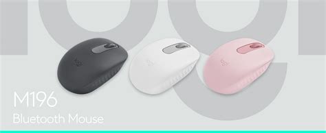 Logitech M196 Bluetooth Wireless Mouse Compact And