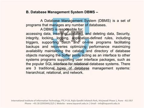 Database Query Optimization Pptx Databases Computer Software And