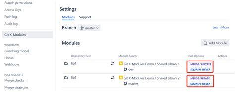 Git X Modules Demo Project X Modules Tmate Support
