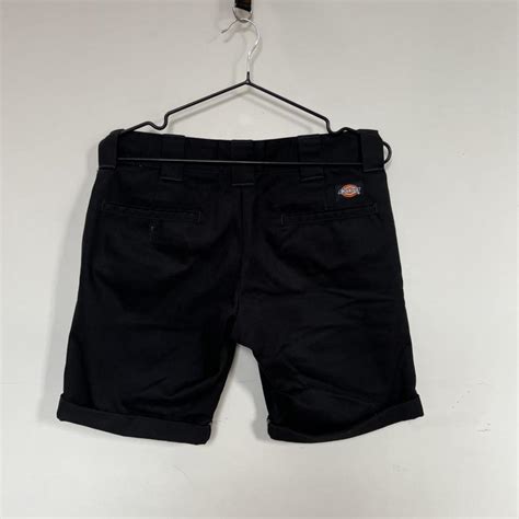 Dickies Slim Straight Chino Shorts In Black Perfect Depop