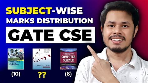 Subject Wise Marks Distribution In Gate Cse 2023 Youtube
