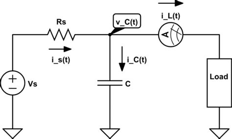 Capacitor Sizing For Known Current Load