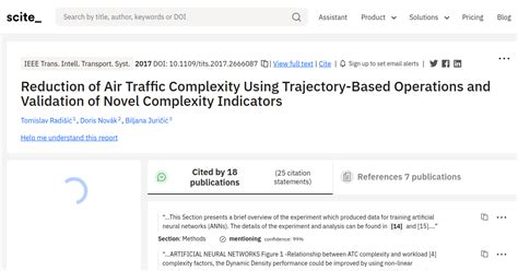 [citation Report] Reduction Of Air Traffic Complexity Using Trajectory