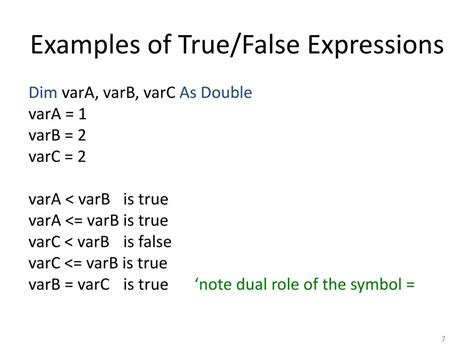 Ppt Cs 106 Logic And Conditionals Boolean Expressions Powerpoint