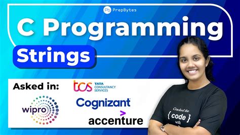 Strings In C Ace Your Coding Interviews 1 Youtube