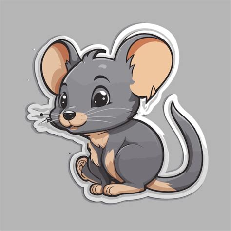 Rat Cartoon Vector Premium Ai Generated Vector