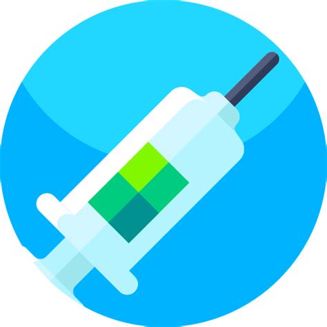 Injection Geometric Flat Circular Flat Icon
