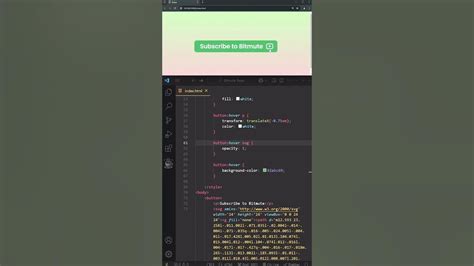 Asmr Coding Css Subscribe Button Coding Youtube