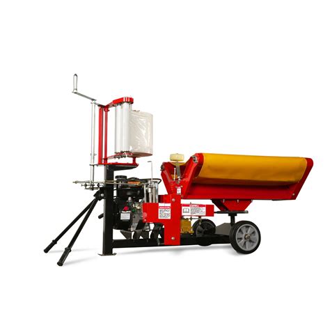 7hp 212cc Gasoline Engine Powered Bale Wrapper 20 Inch Wrapping Diame