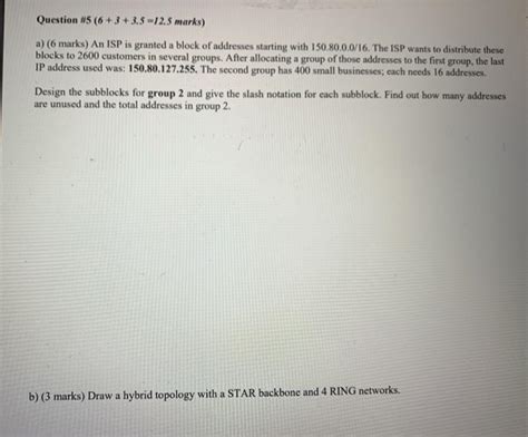 solved question 5 6 3 3 5 12 5 marks a 6 marks an