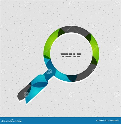 Search Magnifying Glass Concept Stock Vector Illustration Of Magnify Glass 32311143