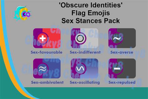 Obscure Identities Flag Emojis Sex Stances Pack Cheeky8 S Ko Fi Shop