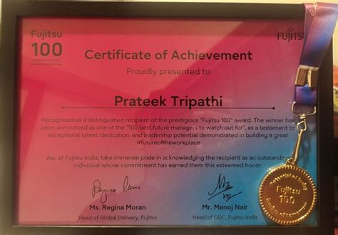 prateek tripathi on linkedin fujitsu100 imtghaziabad