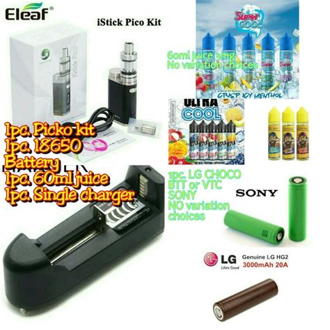 1 1 Fully Set Eleaf Istick Pico 75w Vape Lazada Ph