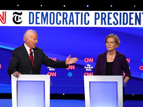 Elizabeth Warren And Joe Bidens Debate Discussion Was Noticed By Every