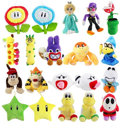 Anime Cartoon Bowser Koopa Shy Guy Toad Toadette Dry Bones Princess Boo