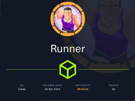 Mahmoud Abdelrahman On Linkedin Hackthebox Writeup — Runner