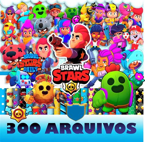 Kit Digital Brawl Stars Elo7 Produtos Especiais