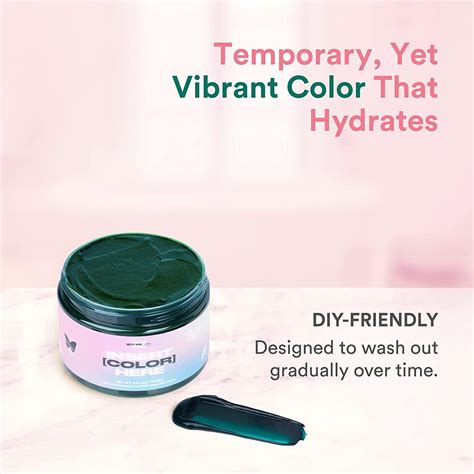 Inh Emerald Green Semi Permanent Hair Color Depositing Conditioner