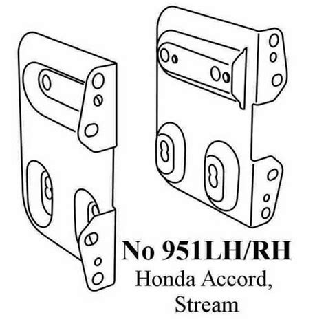 Radio Brackets Honda Accord Side Brackets