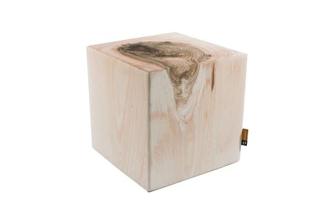 Cubemaker® Sitzwürfel Holz Wood Cube Ein Echter Blickfang Holz