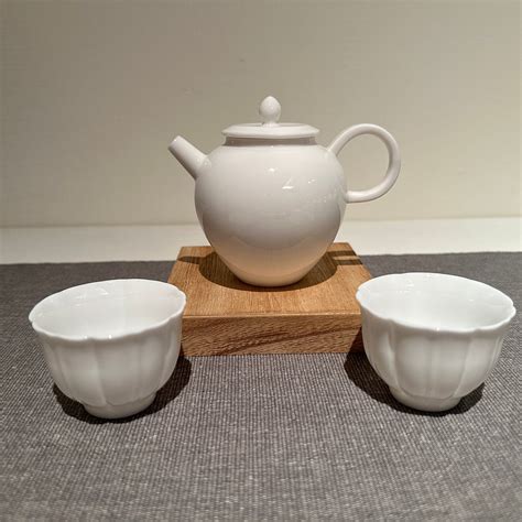 瓷寶瓶型潤瓷壺 一壺二杯 精緻泡茶壺 設計館 良時美器 GoodTimeCeramics 茶壺 茶杯 茶具 Pinkoi