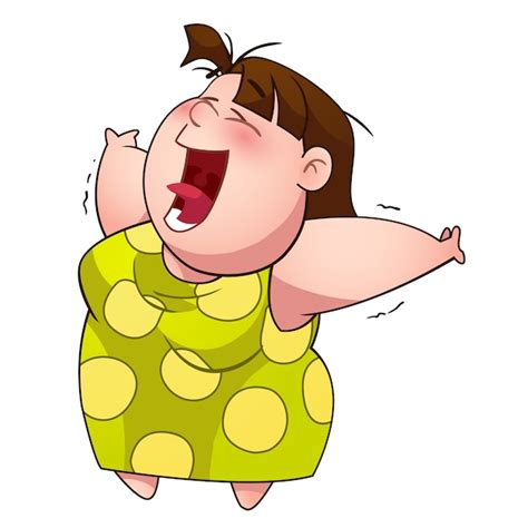 Premium Vector Big Girl Vector Art
