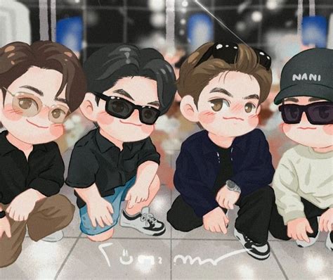 Brightwin X Dewnani ⭐ F4 Thailand Art 🥺🤏
