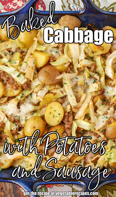 Cabbage With Sausage And Potatoes Vegetable Recipes