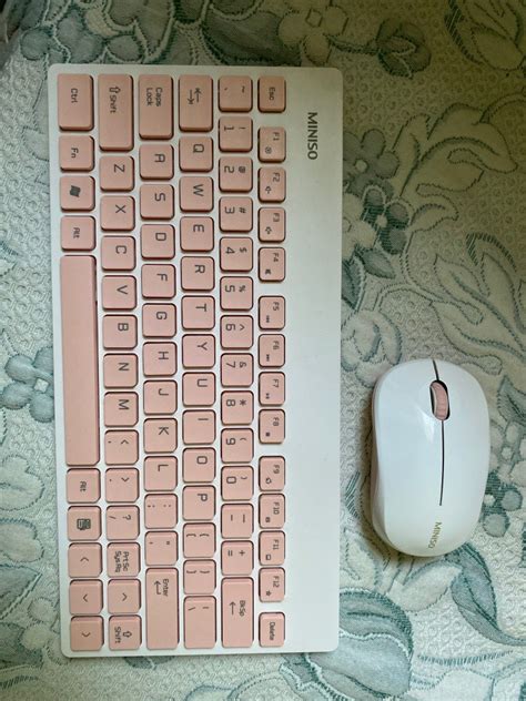 Miniso Bluetooth Keyboard And Mouse Computers And Tech Parts And Accessories Computer Keyboard On